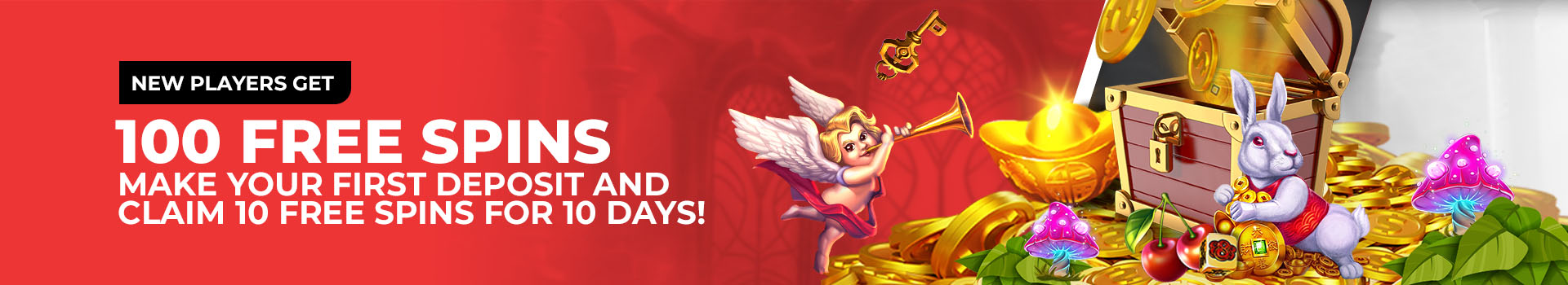 100 Welcome Free Spins