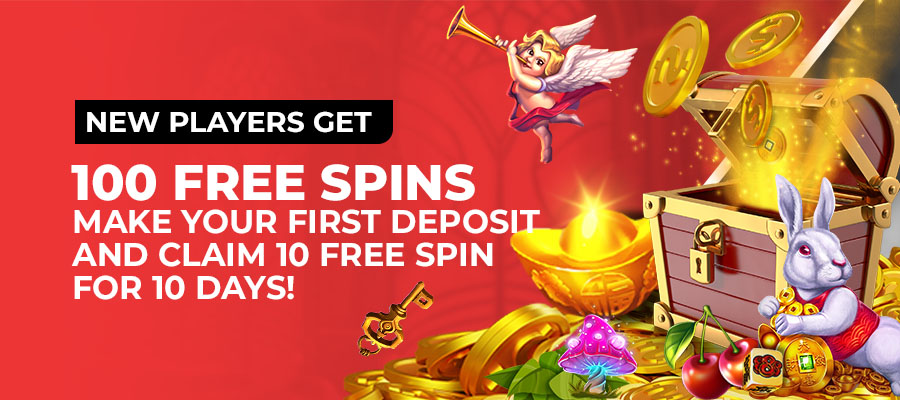 100 Welcome Free Spins